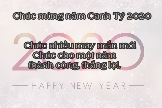 Những câu chúc tết hay và ngắn gọn năm Canh Tý 2020