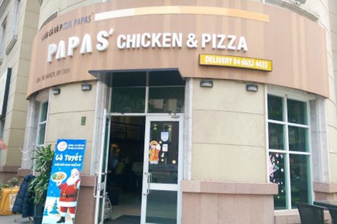 Papa Chicken – Nhà hàng gà rán Hàn Quốc siêu hot mà bạn nên thử